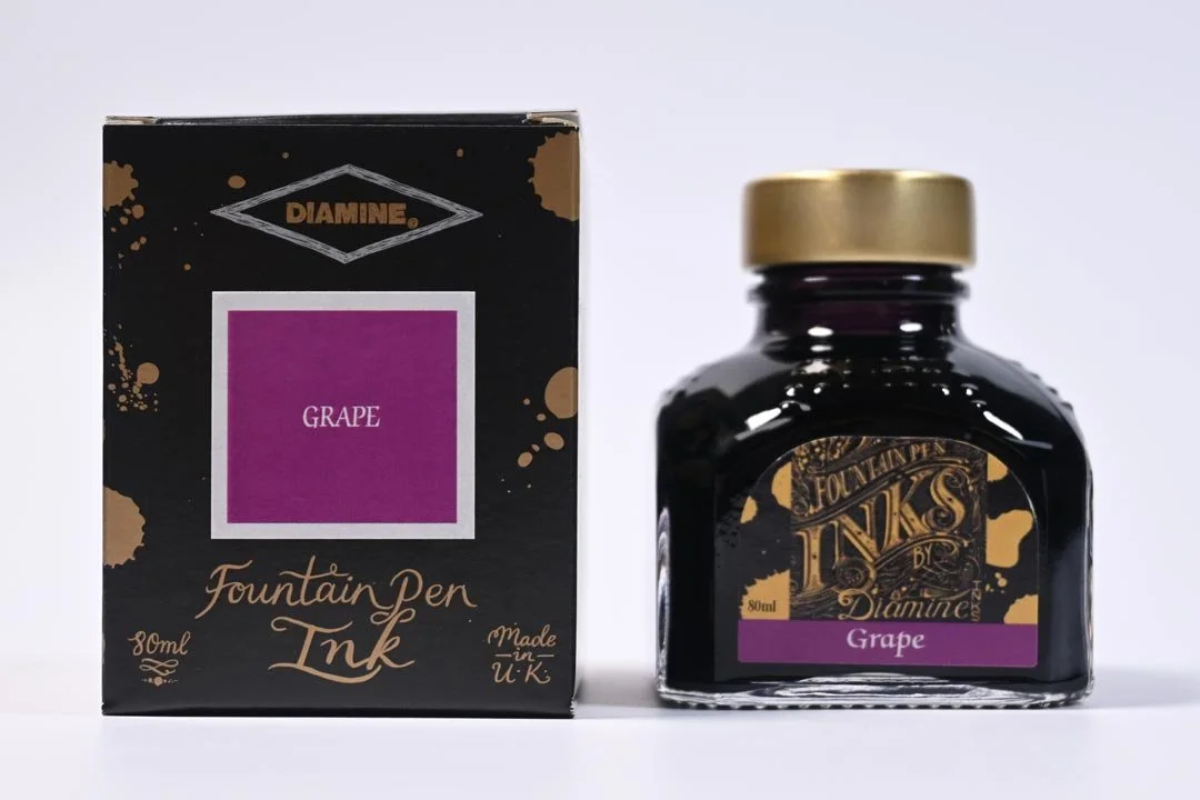 Diamine Grape - Ink Review
