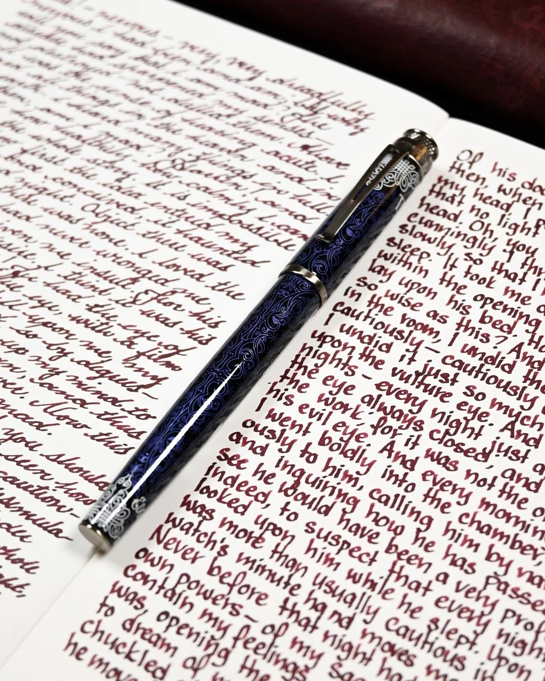 Diamine Writer's Blood - Ink Review