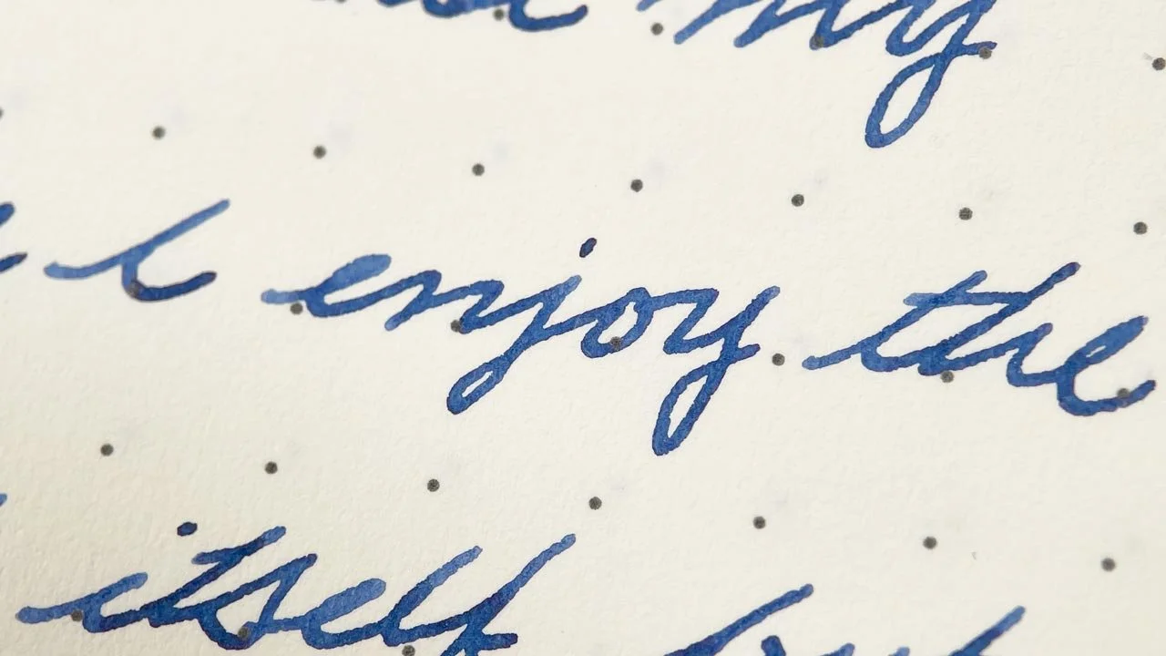 Waterman Mysterious Blue - Ink Review