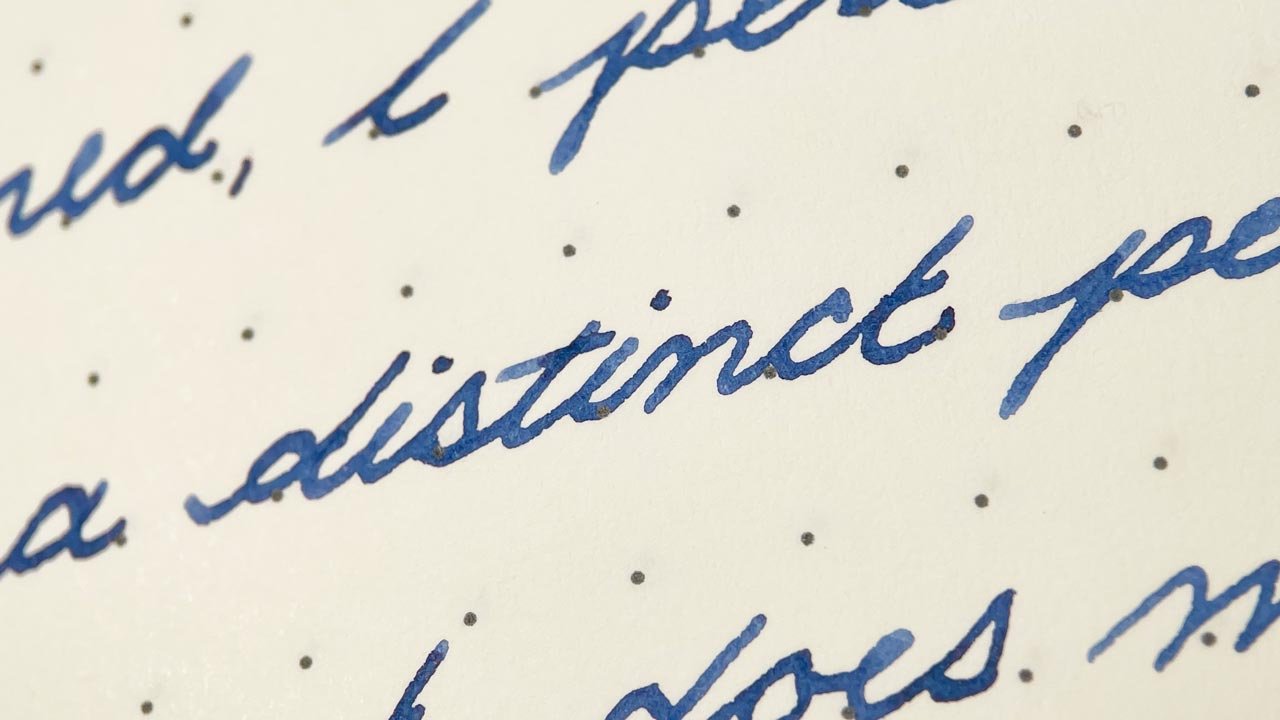 Waterman Mysterious Blue - Ink Review