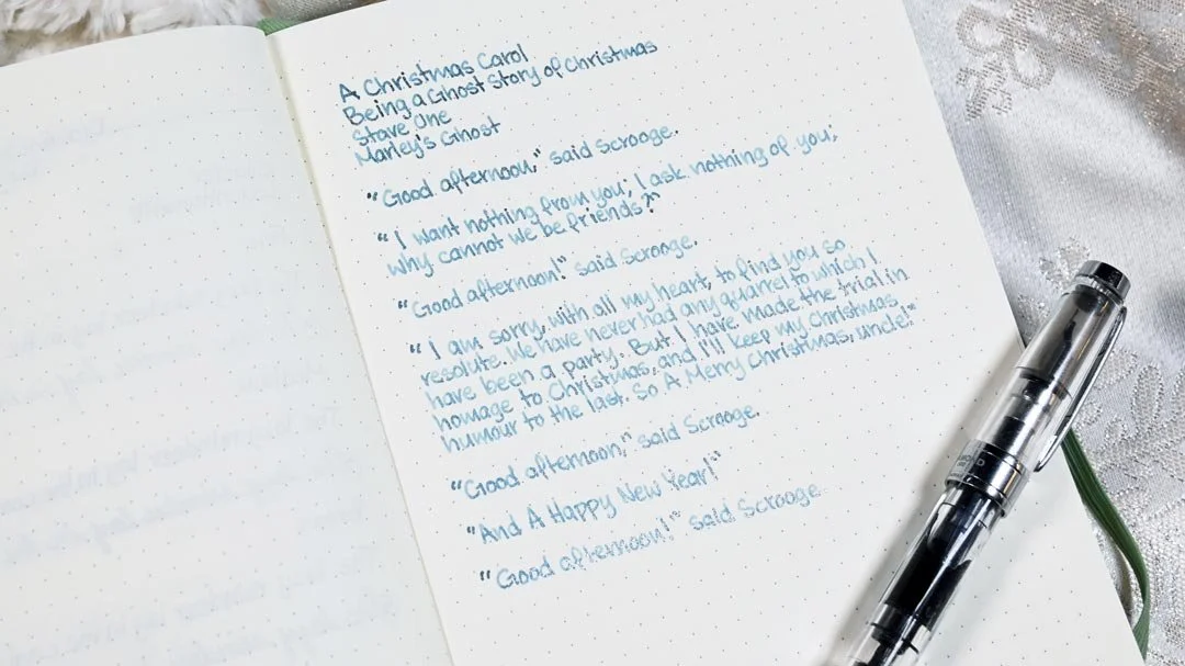 Diamine Inkvent 2023: Day 11 — Glacier