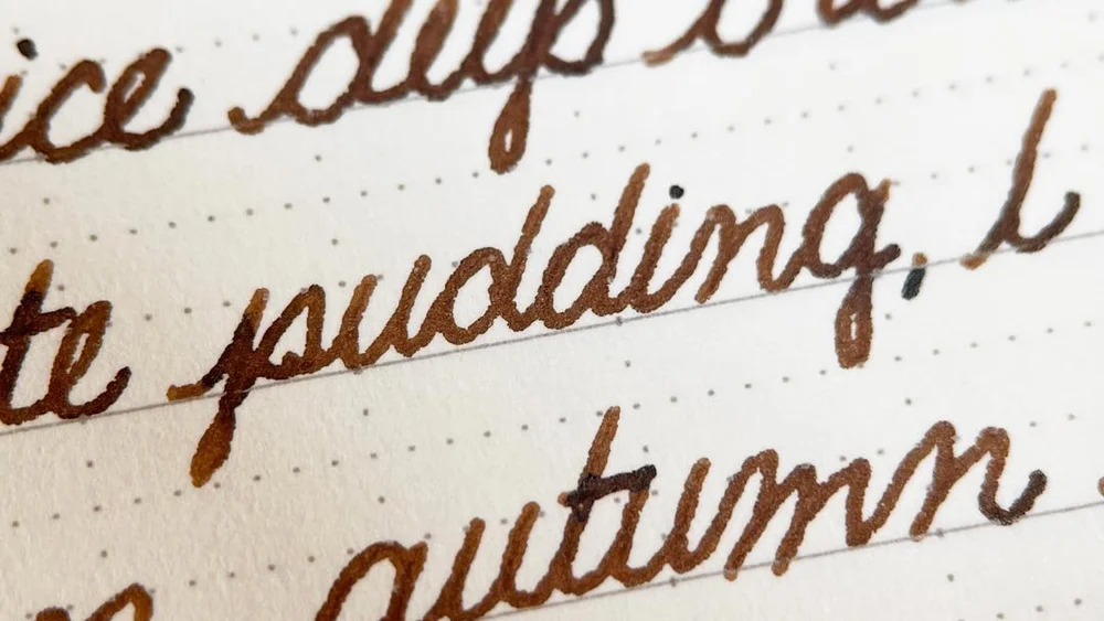 Diamine Chocolate Brown - Ink Review