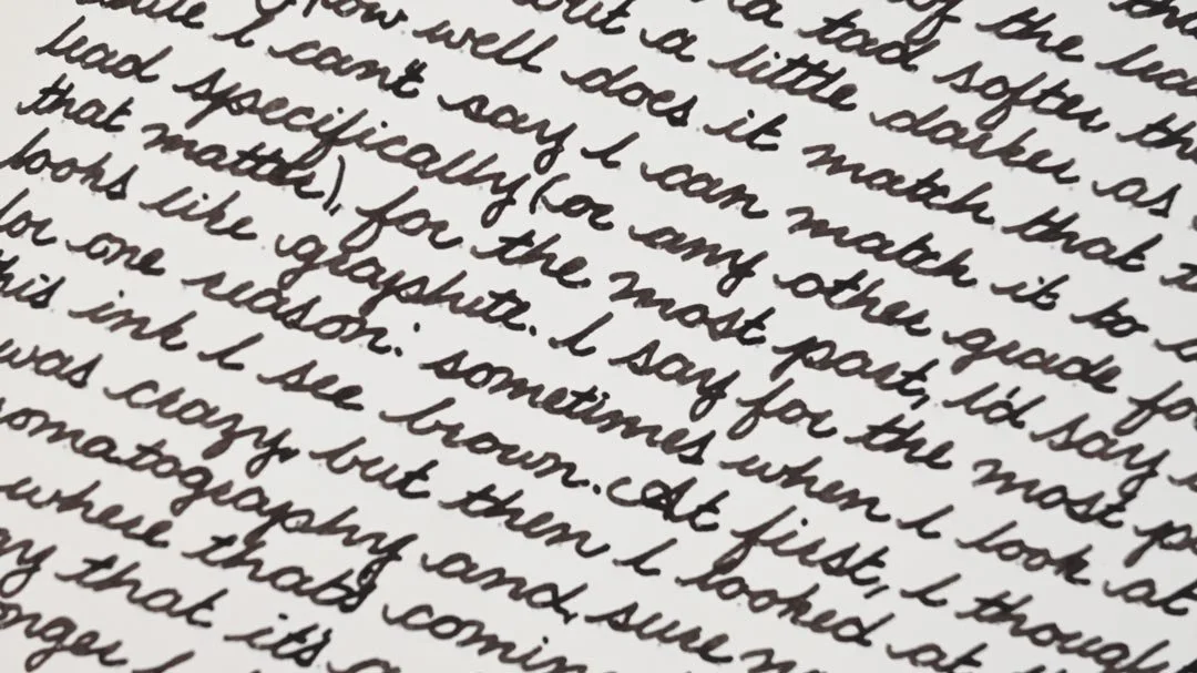 Franklin-Christoph Graphite 4B - Ink Review