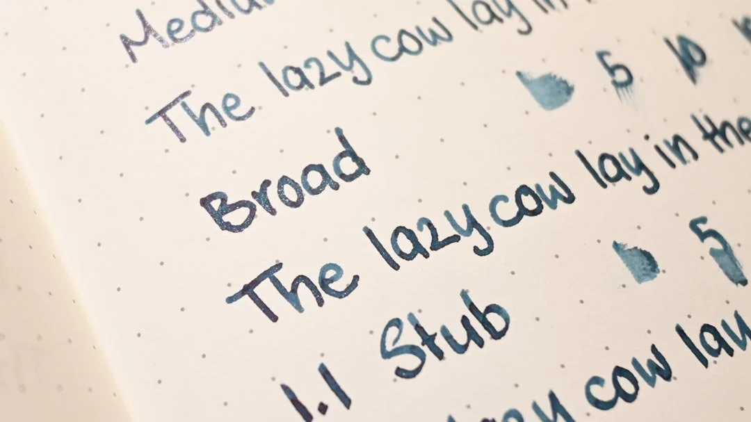 Diamine Enchanted Ocean - Ink Review