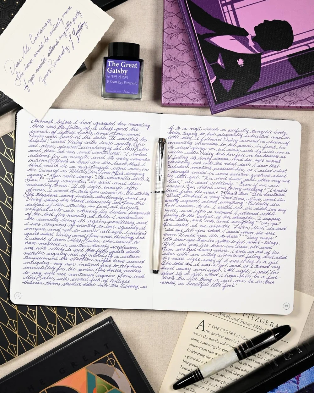 Wearingeul The Great Gatsby - Ink Review