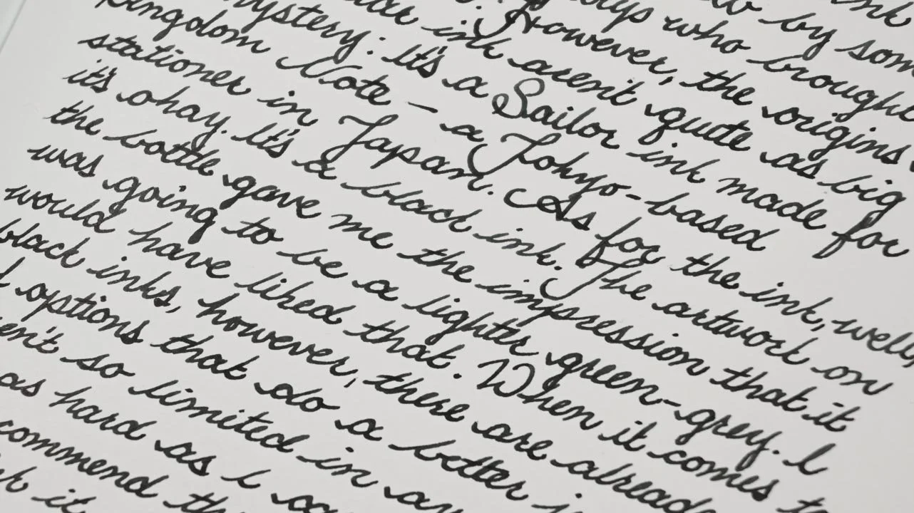 Kingdom Note Japanese Beech - Ink Review