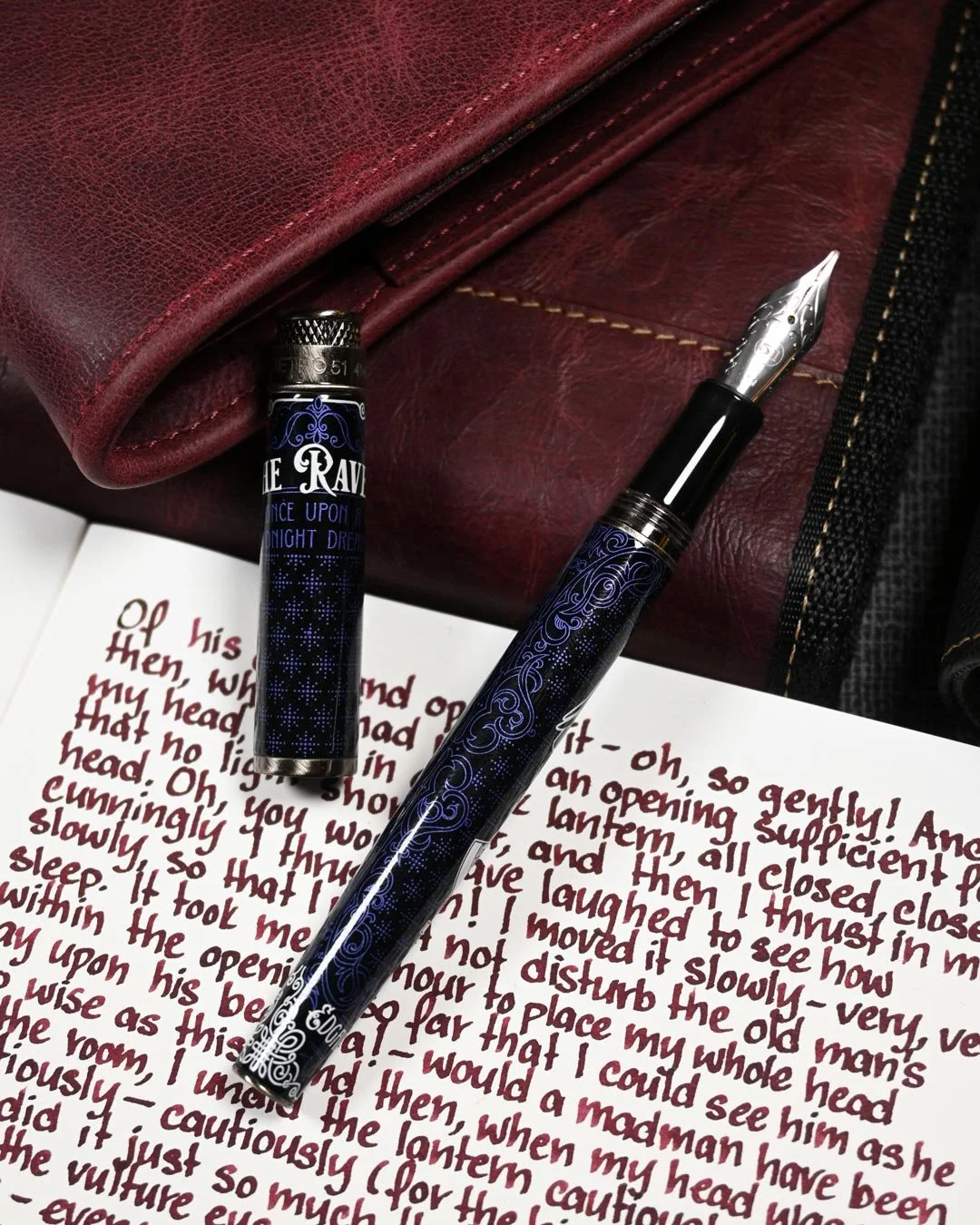 Diamine Writer's Blood - Ink Review