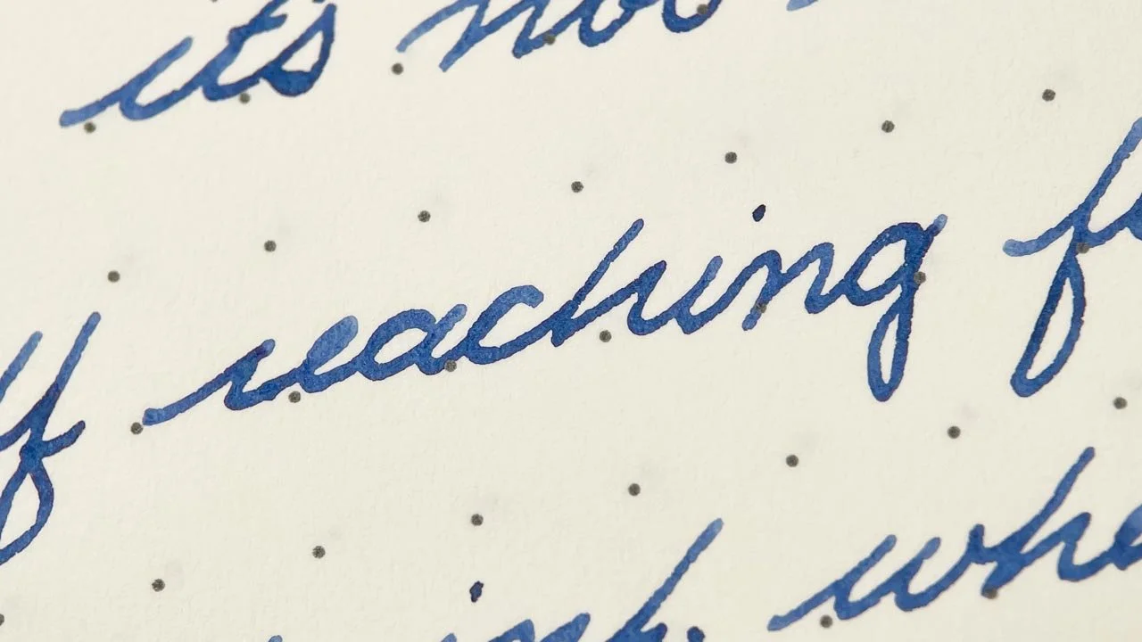 Waterman Mysterious Blue - Ink Review