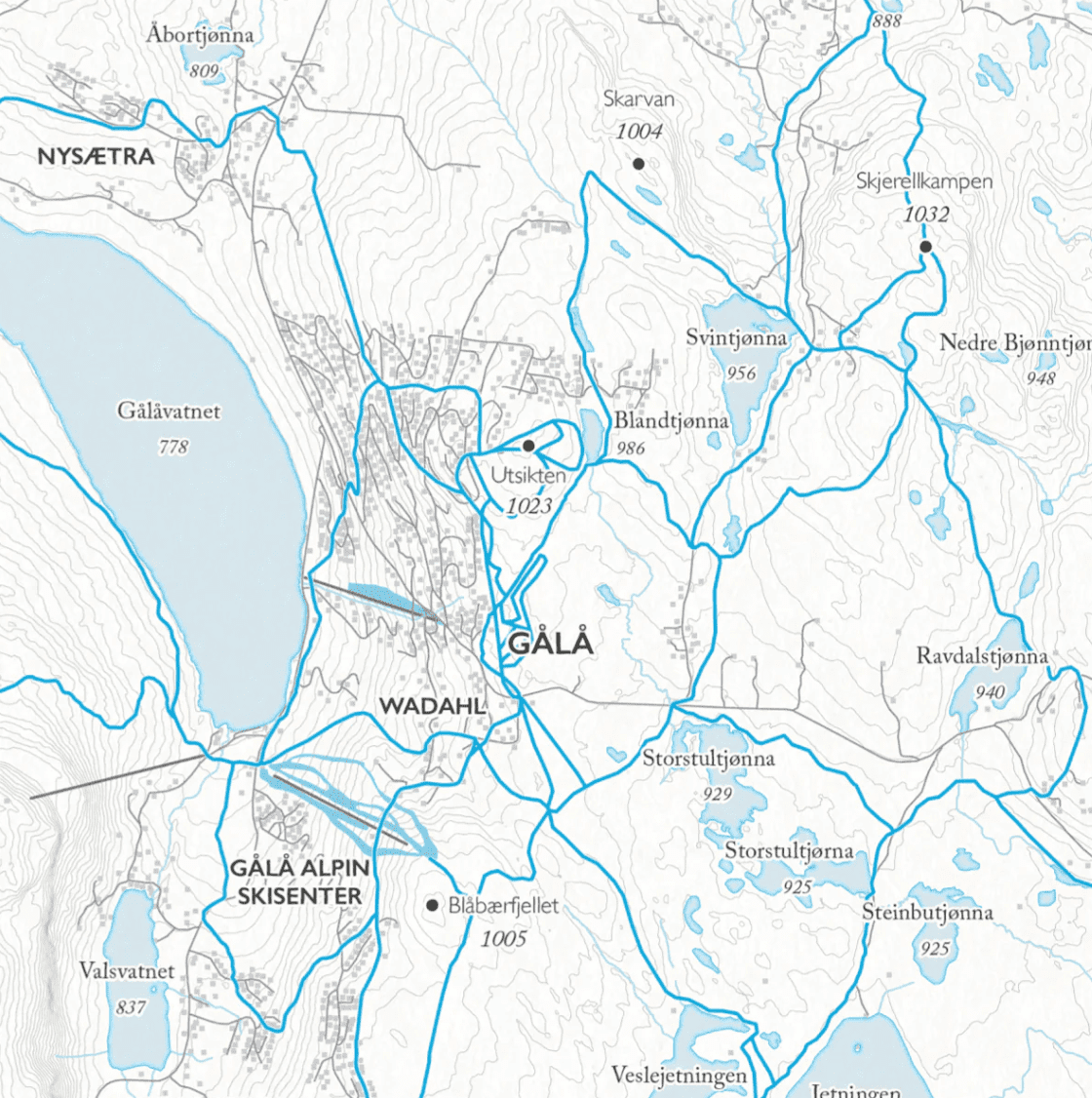 Location — Valseter, a historic mountain retreat in Gudbrandsdalen NORWAY
