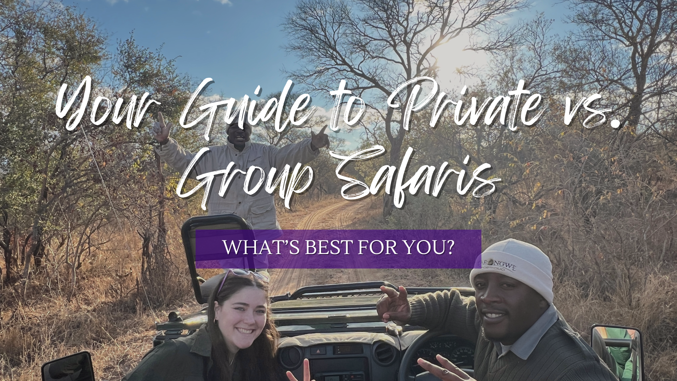 Your Guide to Private vs. Group Safaris: What’s Best for You? — World ...