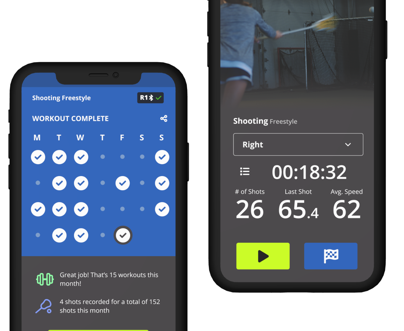 GET REPS - Measure Greatness with the R1 Smart Lacrosse Ball