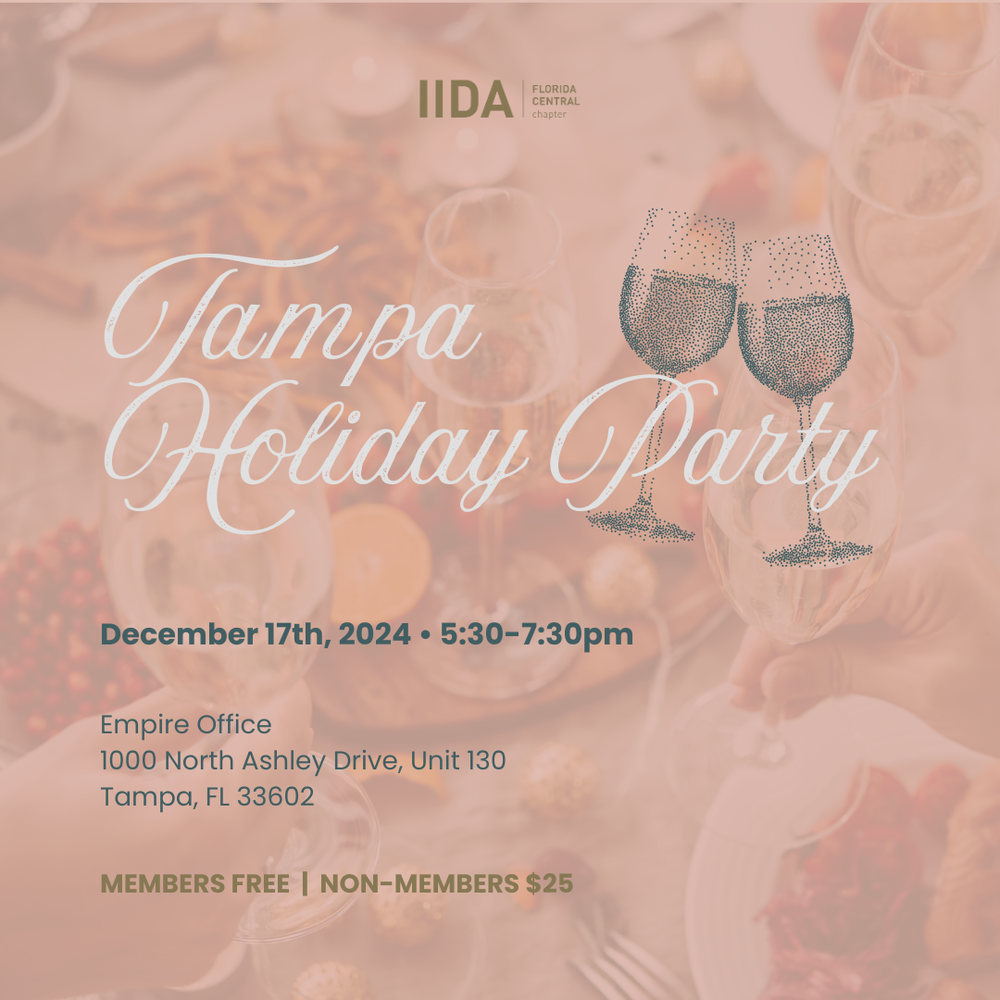 Upcoming Events — IIDA Florida Central Chapter