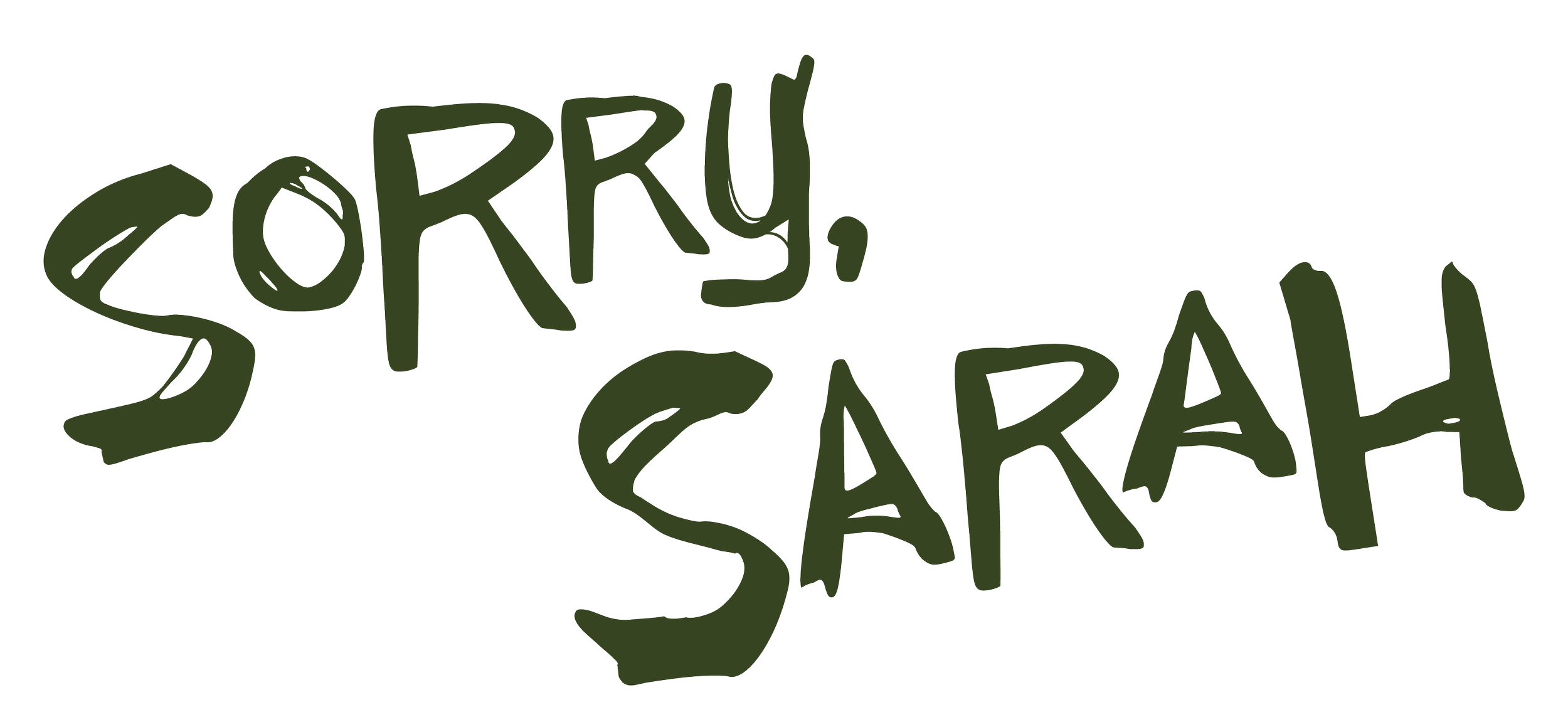 Sorry, Sarah