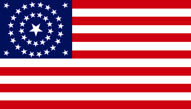 38 Star-Concentric Oval Flag — American Flag Stories