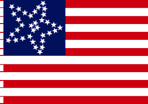 34 Star Great Flower Flag — American Flag Stories
