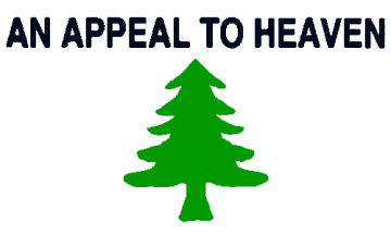 Pine Tree Flag or Washington’s Cruisers Flag or Appeal to Heaven Flag ...