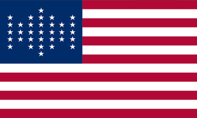 Fort Sumter or 33 Star Flag — American Flag Stories