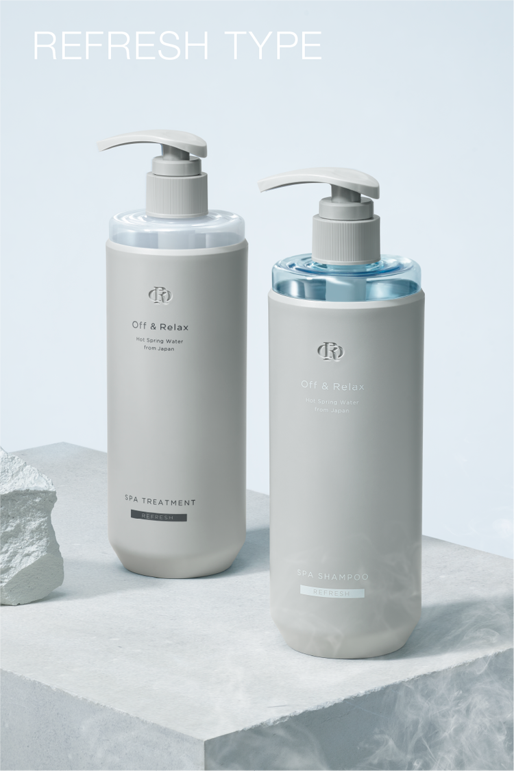 Off & Relax 溫泉水療 | 水療級養髮概念