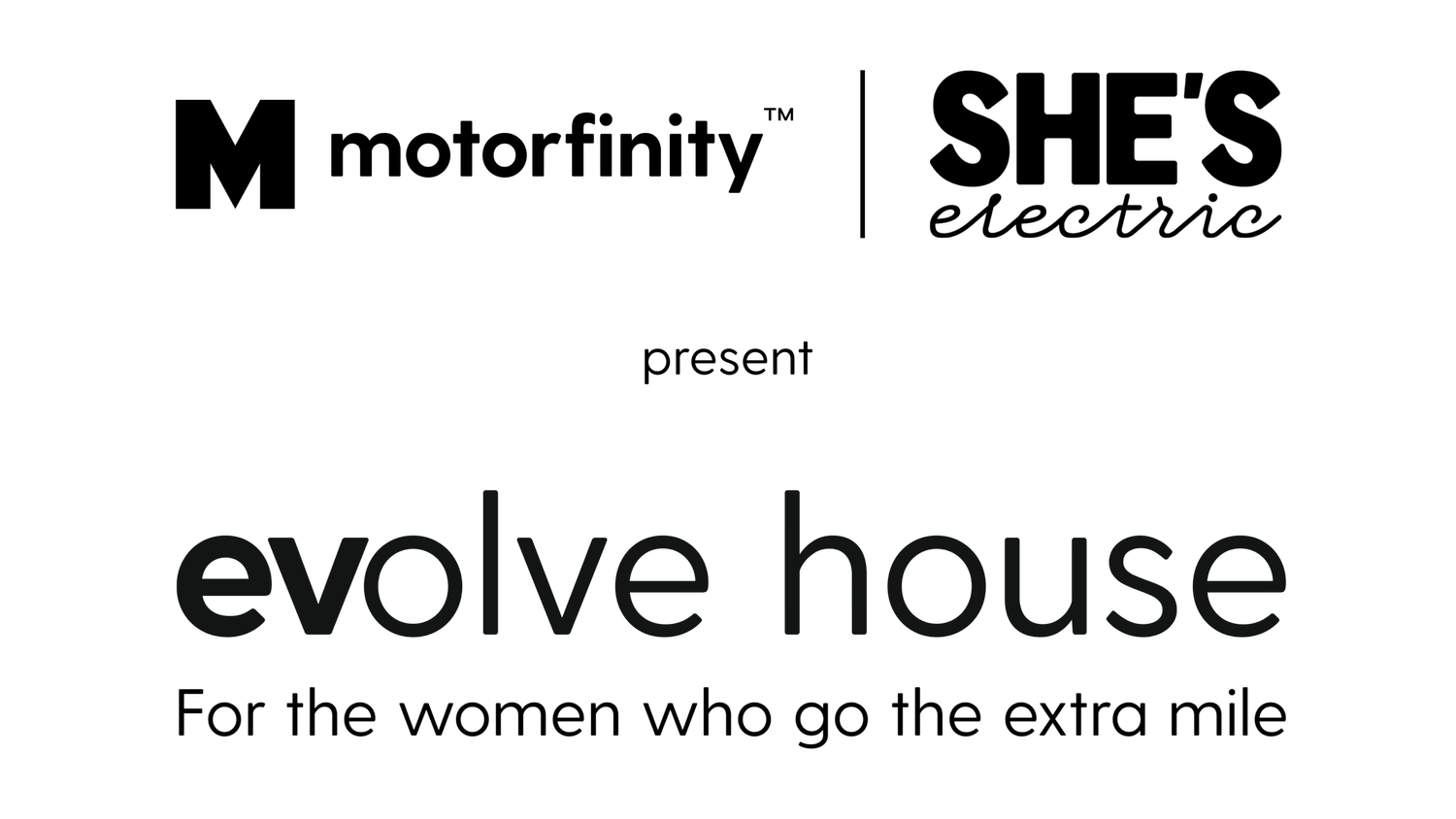 Motorfinity and She's Electric present Evolve House — She's Electric