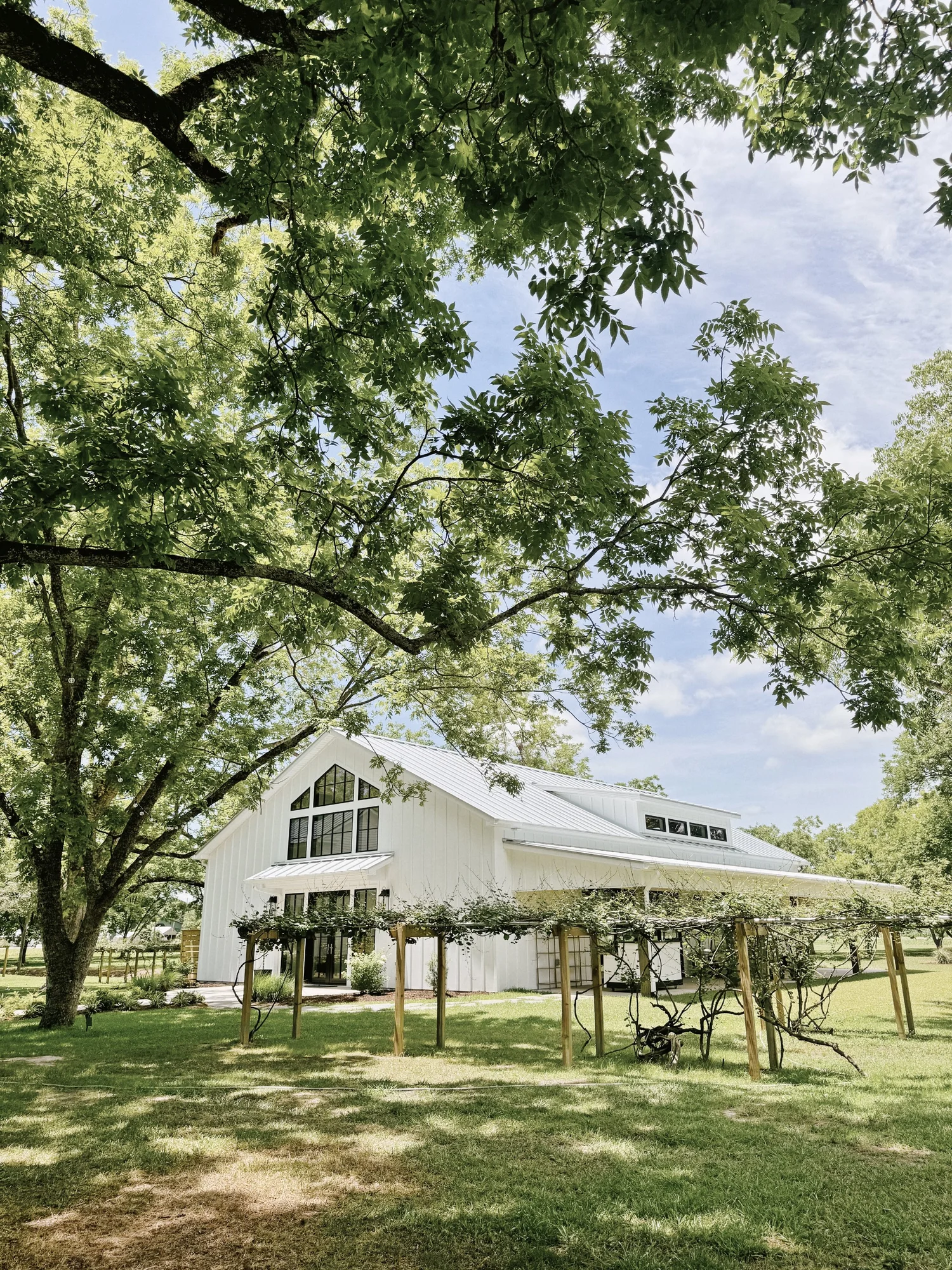 The White Barn — Grove and Vine