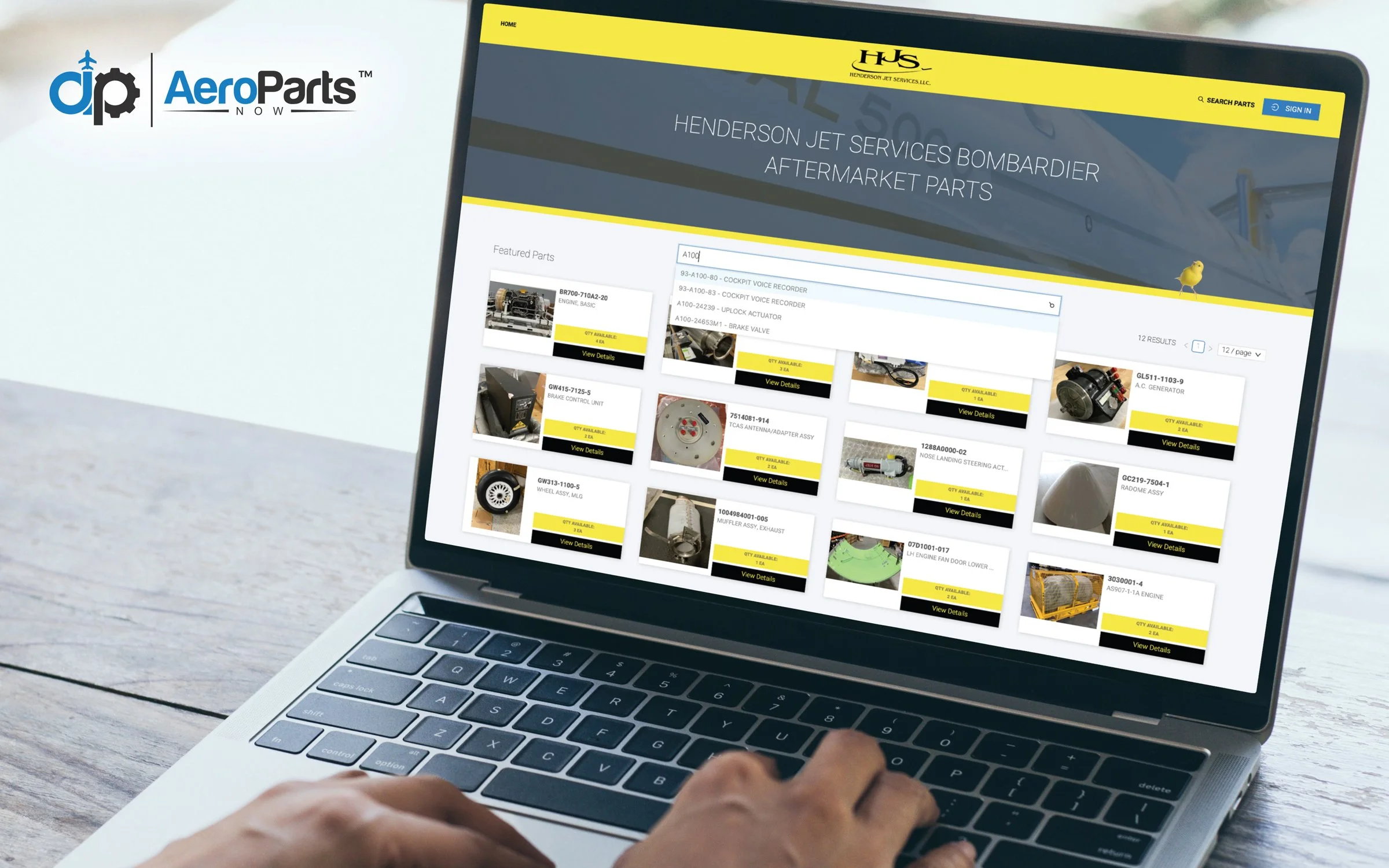 Inventory — Henderson Jet Services