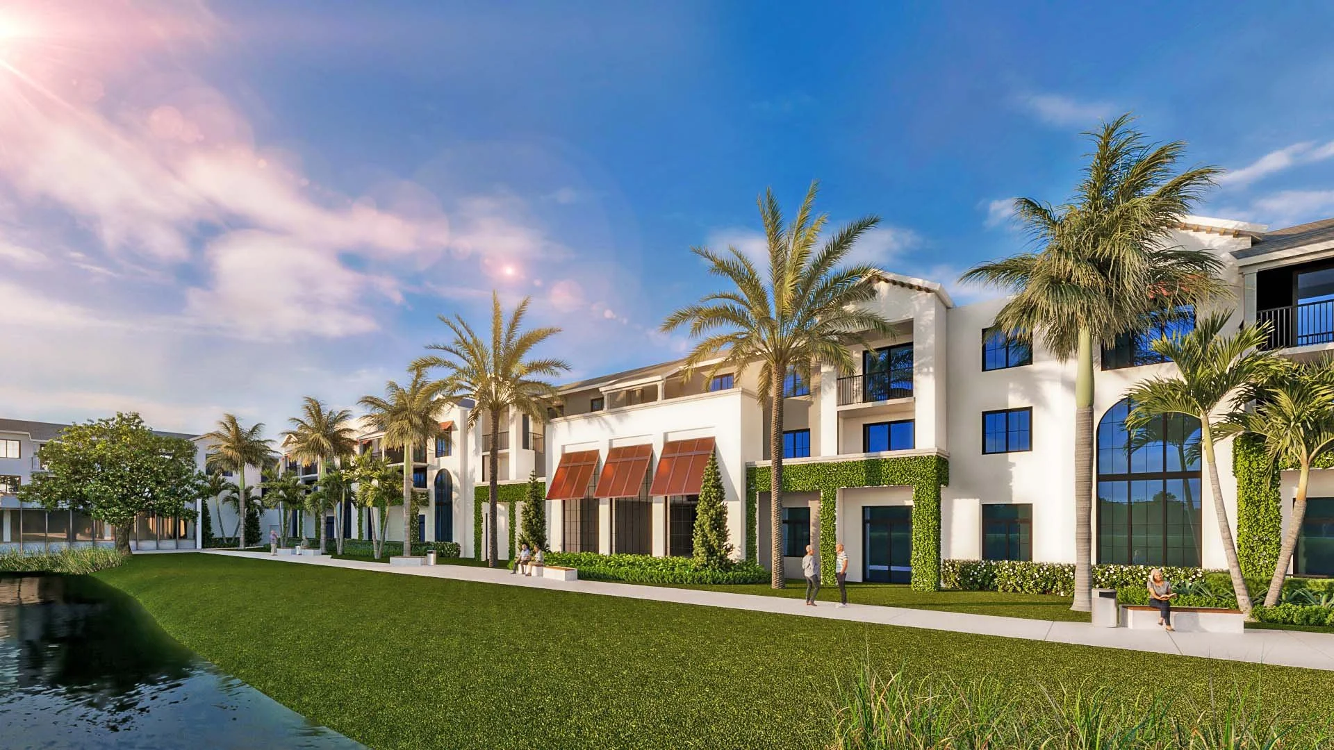 Tropical World | Palm Beach Apartment Complex | Bizi Arq