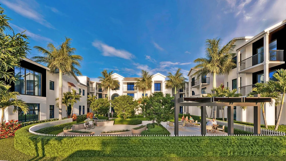 Tropical World | Palm Beach Apartment Complex | Bizi Arq