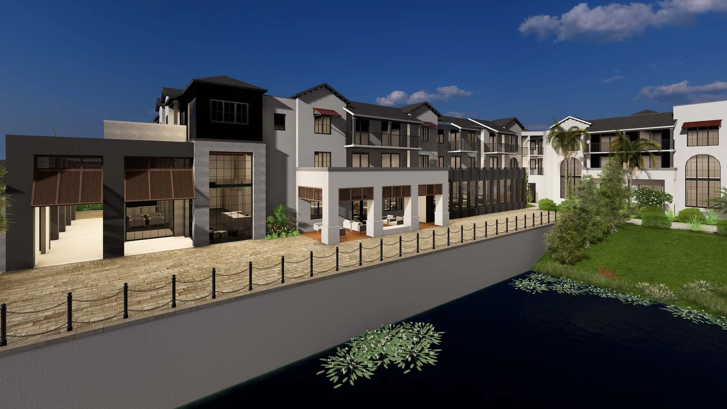 Tropical World | Palm Beach Apartment Complex | Bizi Arq