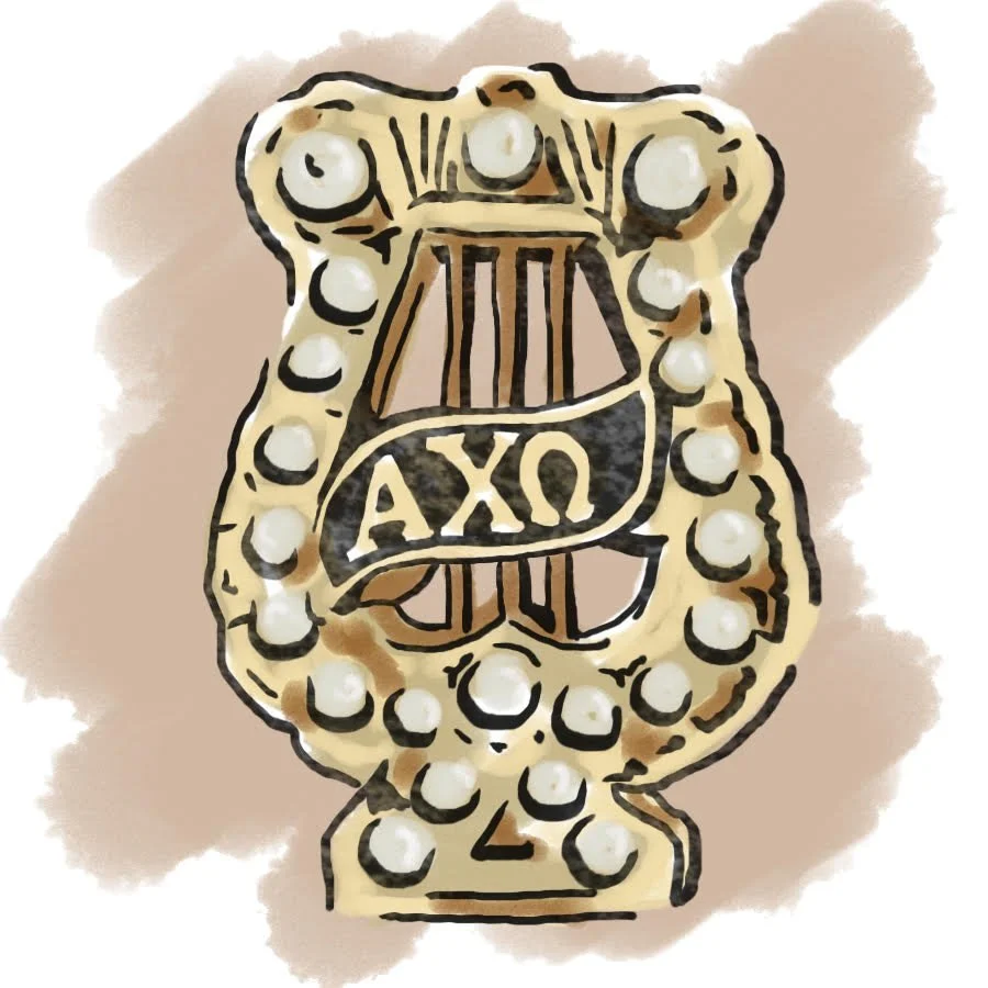 Axo Lyre Badge
