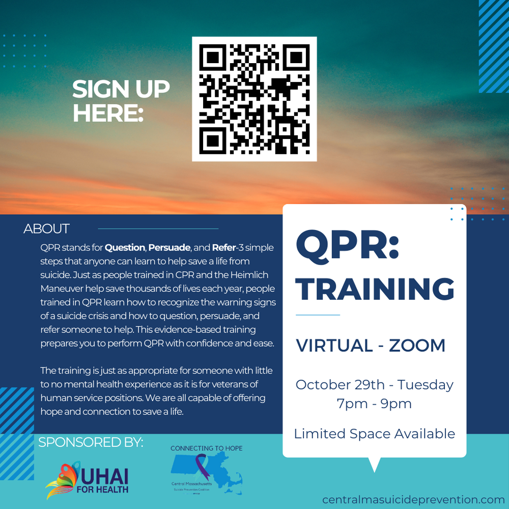 Events Calendar — CM Suicide Coalition