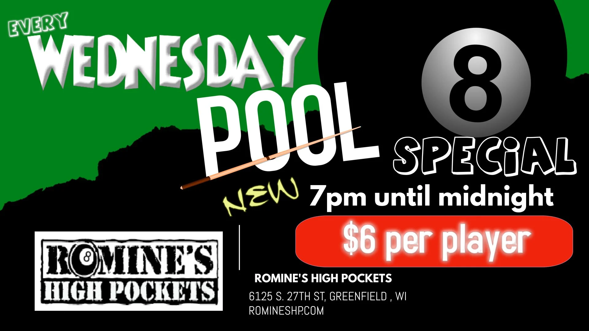 Pool and Billiards — Your Site Title