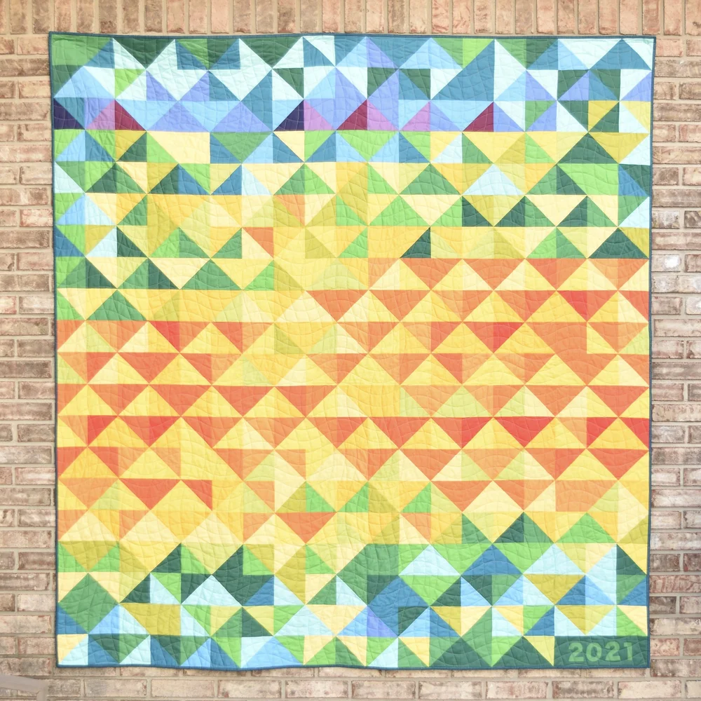 How to Make a Temperature Quilt {video tutorial} — Material Girl Quilts