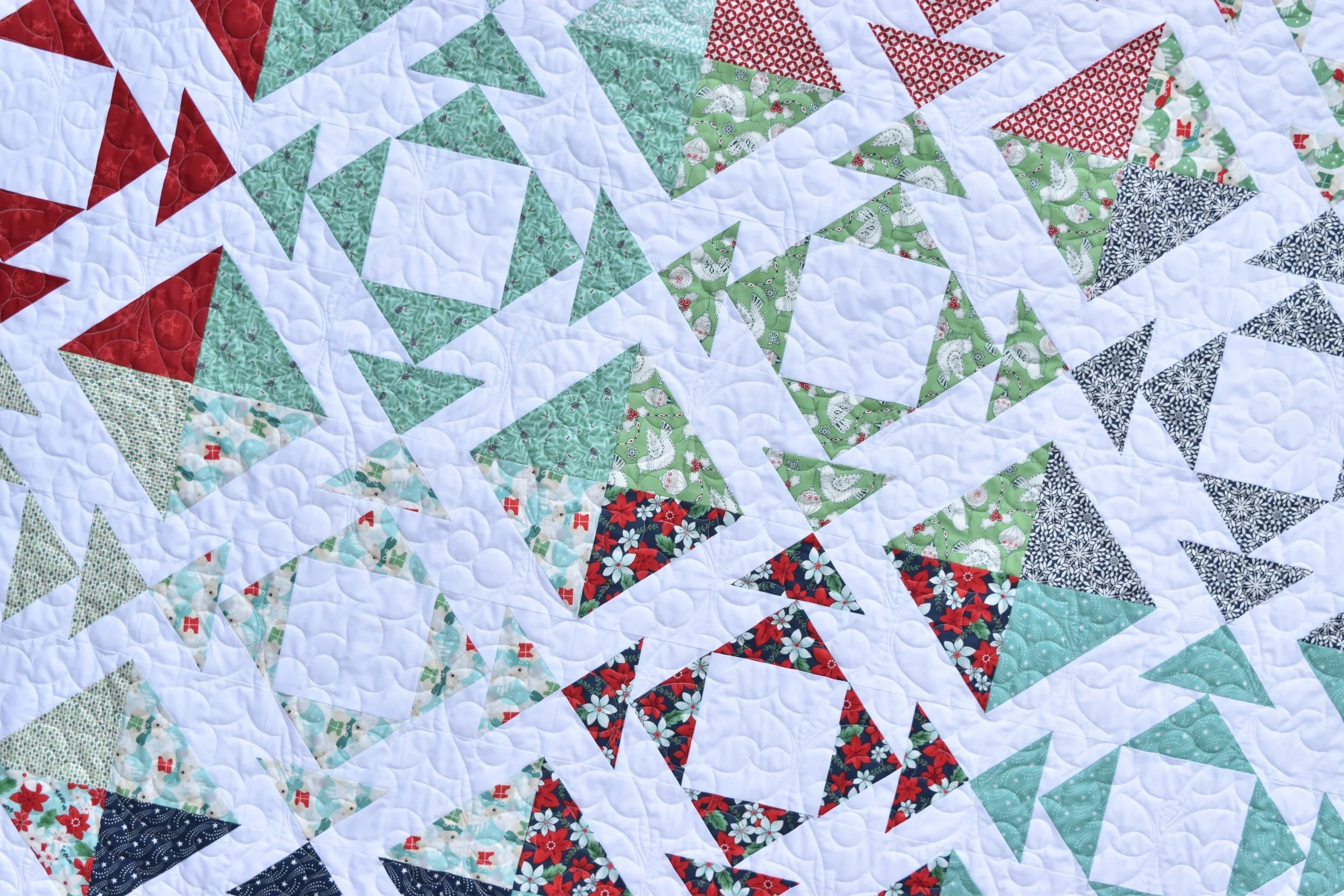 A Christmas Prairie Quilt — Material Girl Quilts