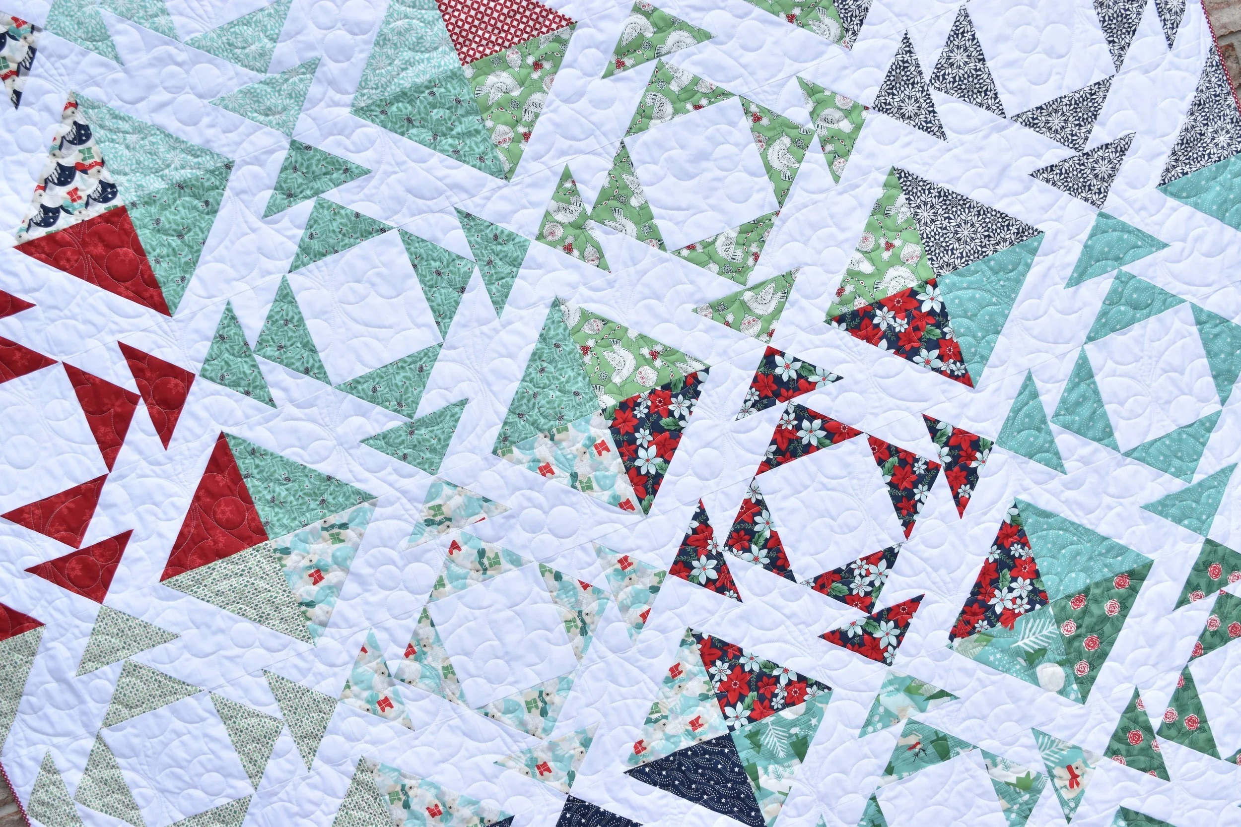 A Christmas Prairie Quilt — Material Girl Quilts