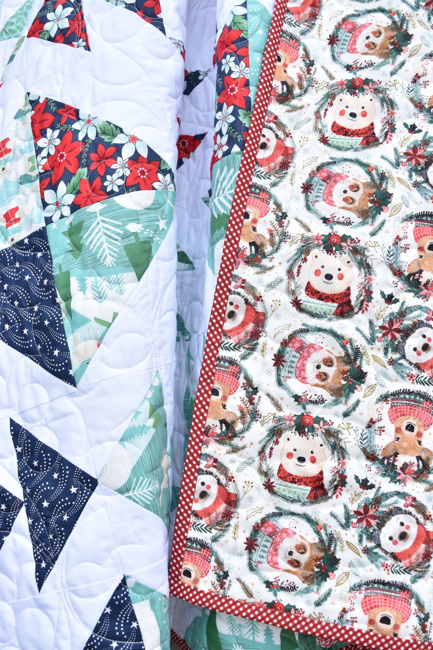 A Christmas Prairie Quilt — Material Girl Quilts
