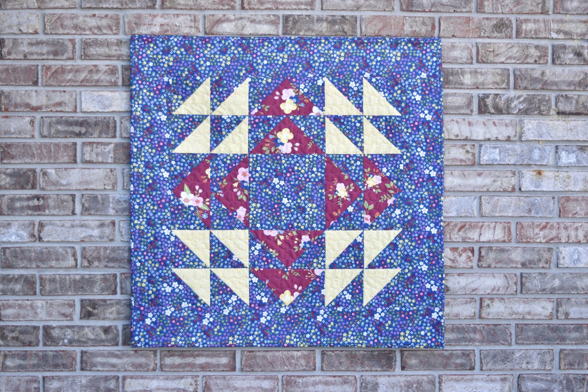 Homespun Table Topper {a free pattern!} — Material Girl Quilts