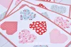 Sweetheart Valentine Placemats {a free pattern!!} — Material Girl Quilts