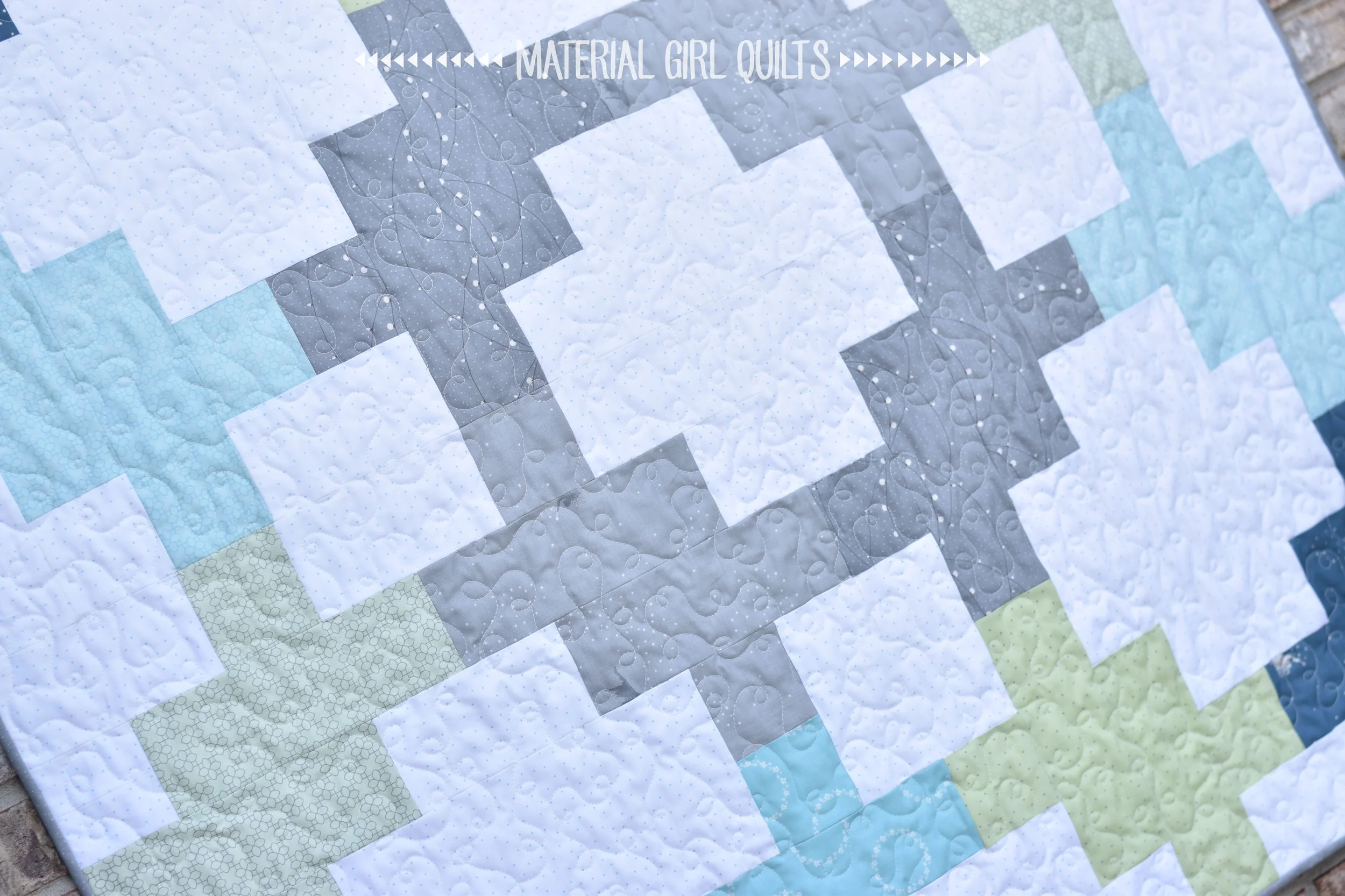 Building Blocks {a finished quilt!} — Material Girl Quilts