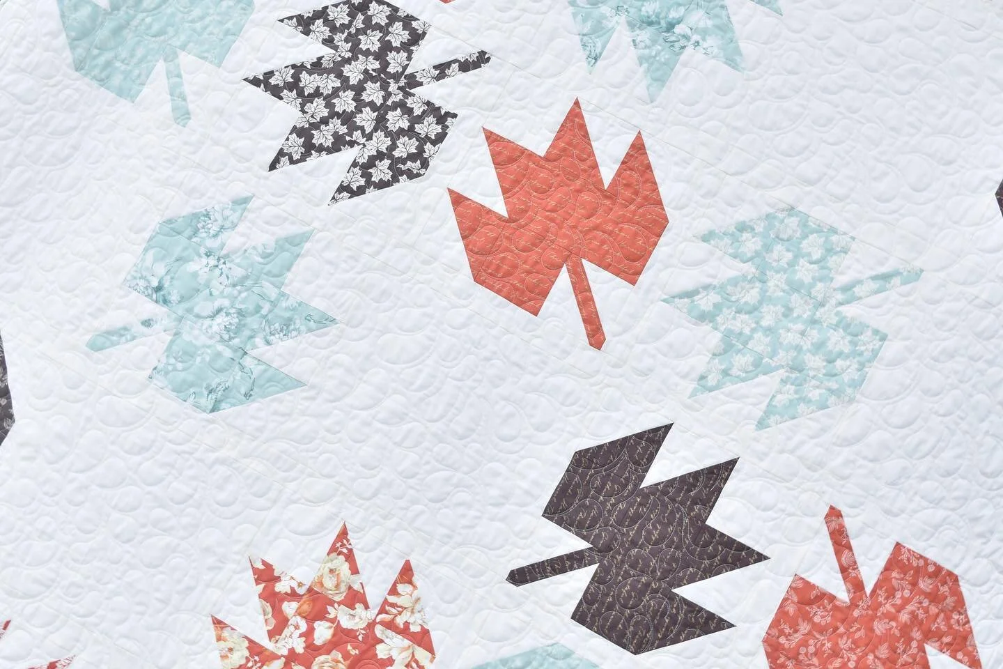 Falling Leaves fat quarter quilt tutorial — Material Girl Quilts