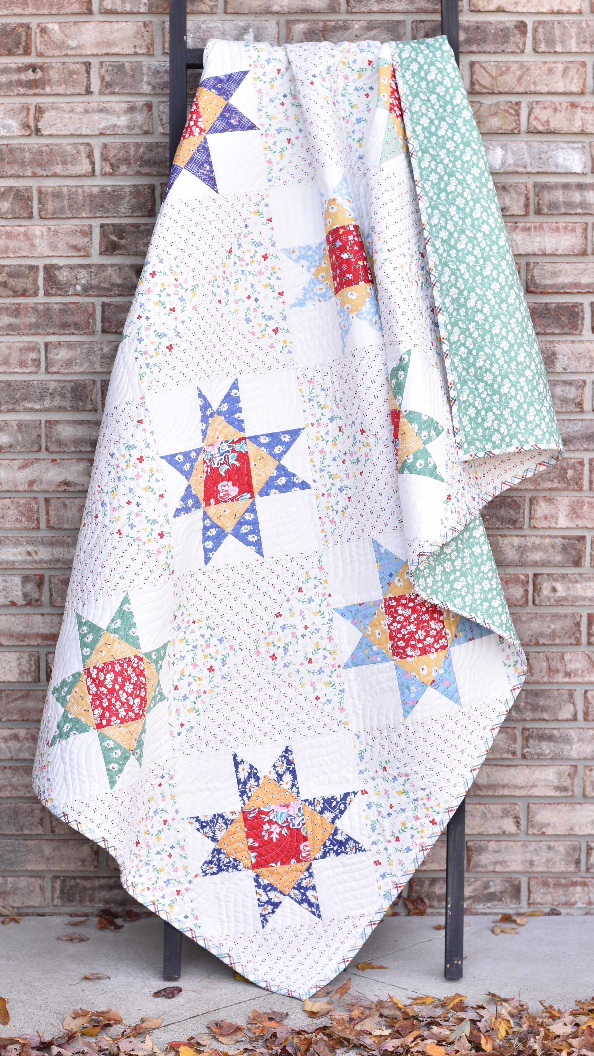 Candy Cornucopia Quilt Block — Material Girl Quilts