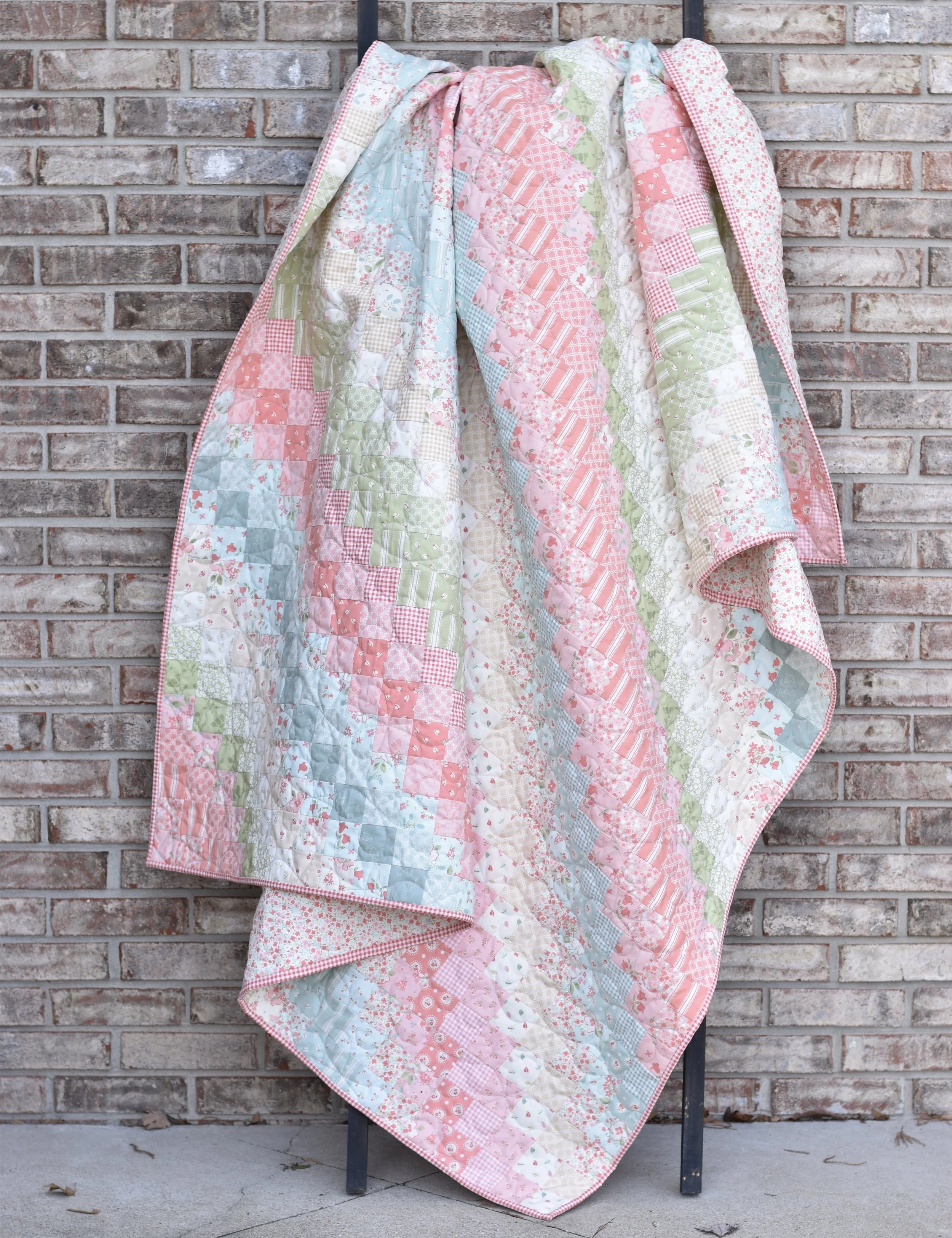 Straight Trippin’ Quilt Tutorial — Material Girl Quilts