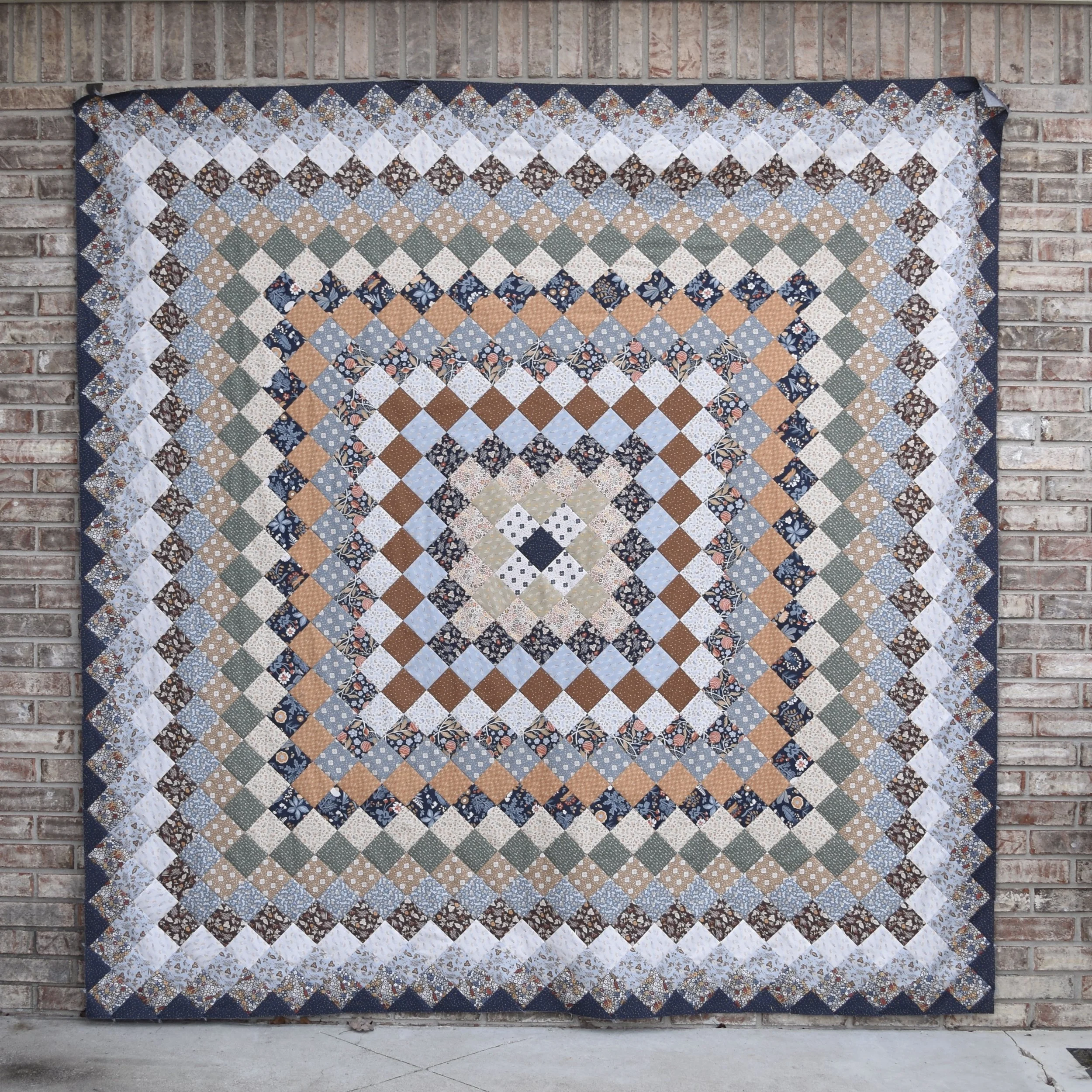 Giant Granny Square Quilt Tutorial — Material Girl Quilts