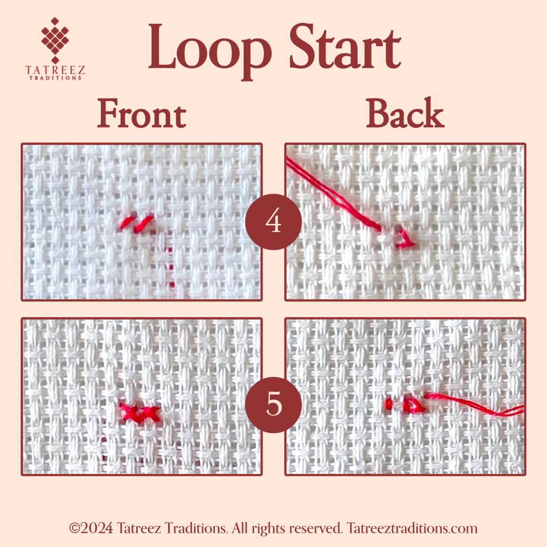 Alternative Starting Techniques — Tatreez Traditions
