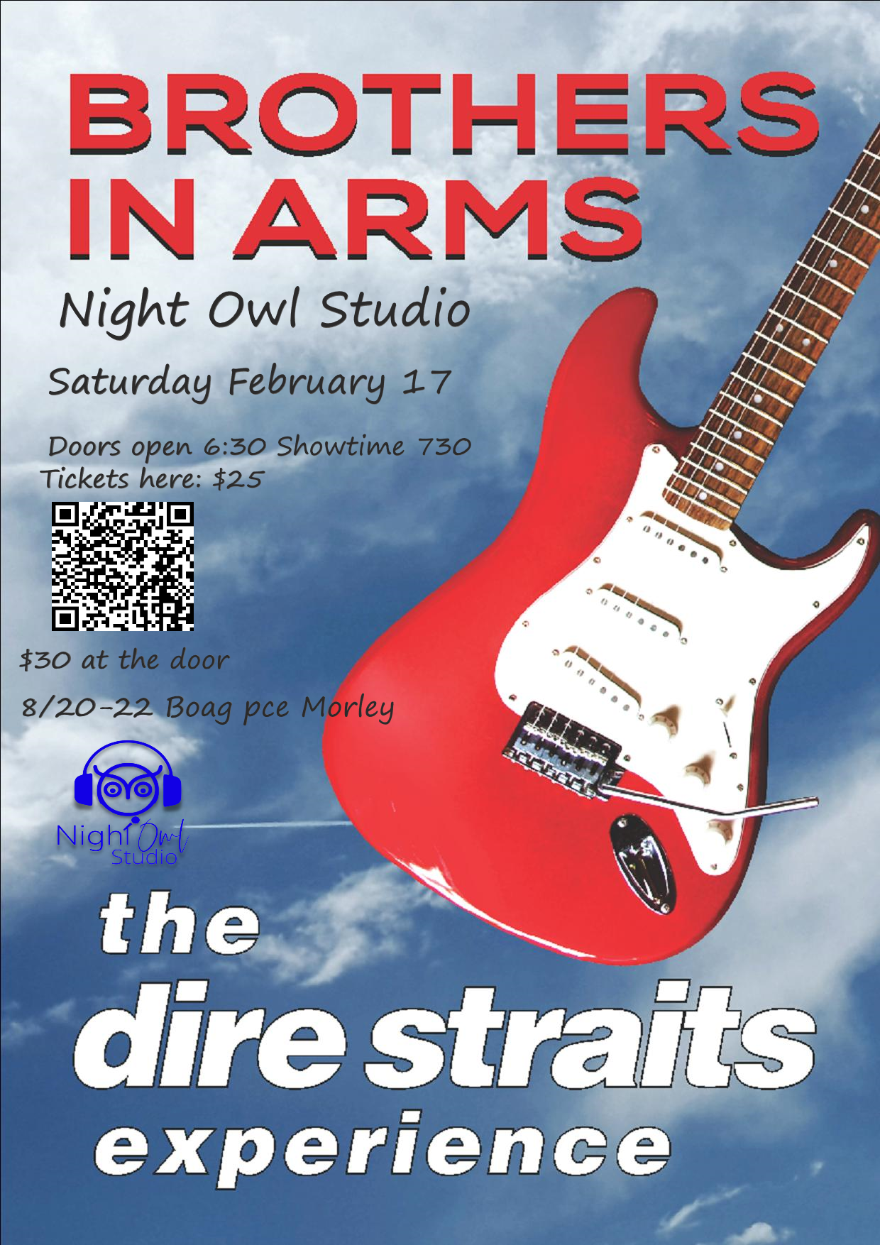 Exciting Events at Night Owl Studio: Live Music, Concerts, and More in Perth — Night Owl Studio