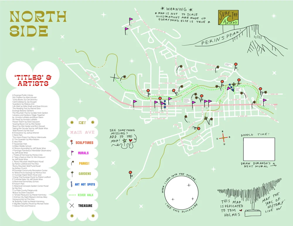 public art map — Durango Creative District