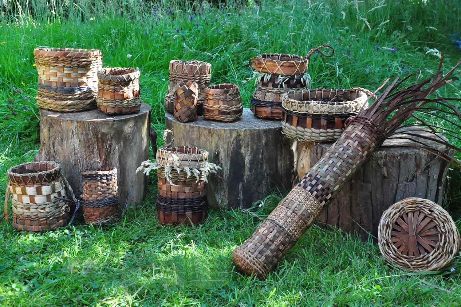 Summer Harvest: How to Prepare Plant Fibres for Weaving | Mollie ...