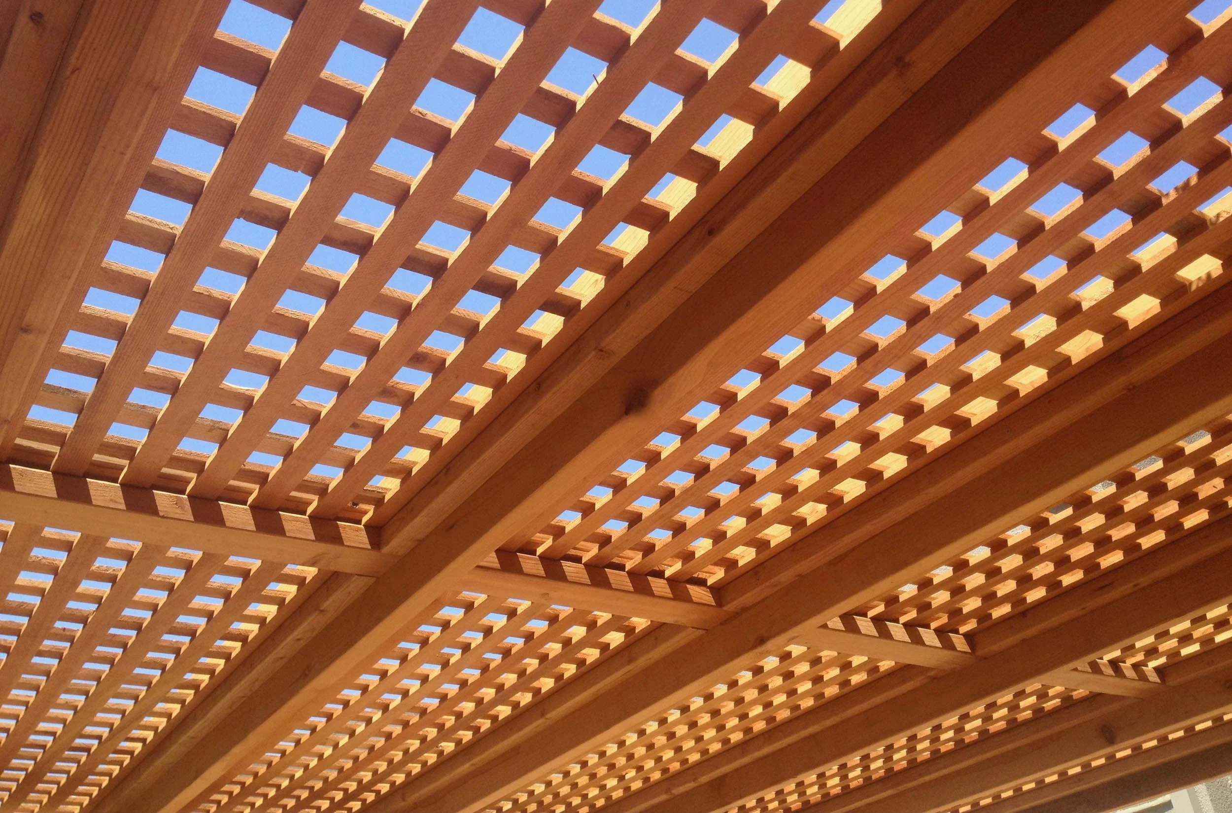 Residential Arbor Trellis and Lattice Design and Construction — North ...