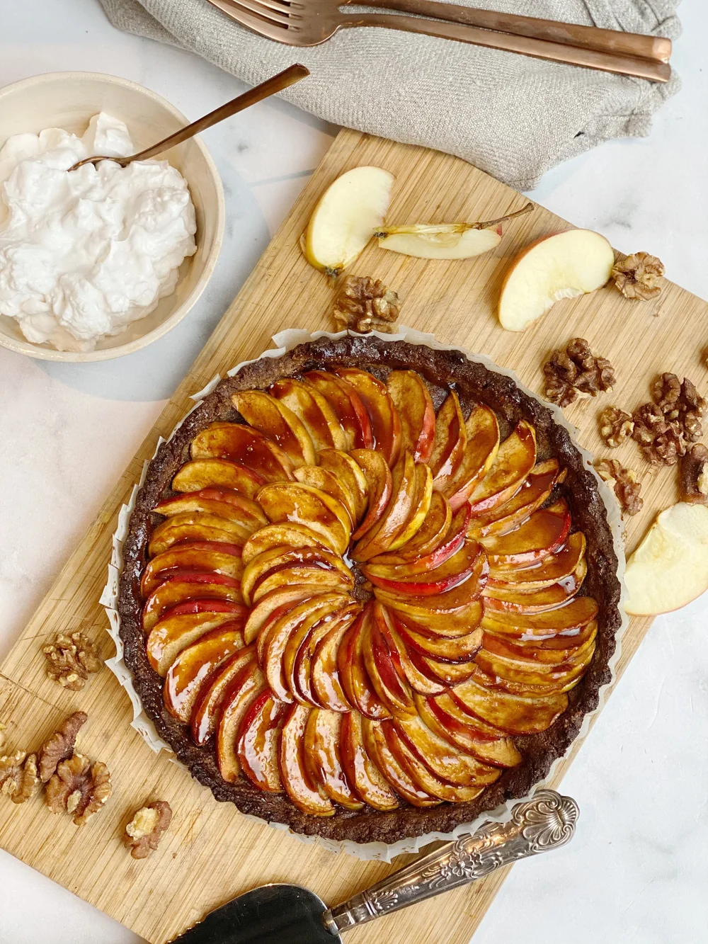 Apple Tart with Rose Water — Nicky Elliott - Culinary Medicine Practitioner