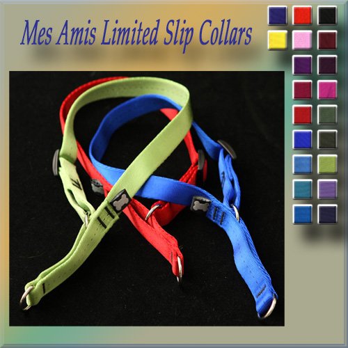 Deer Leather Choke / Slip Collar for Dogs — Paws and Tails