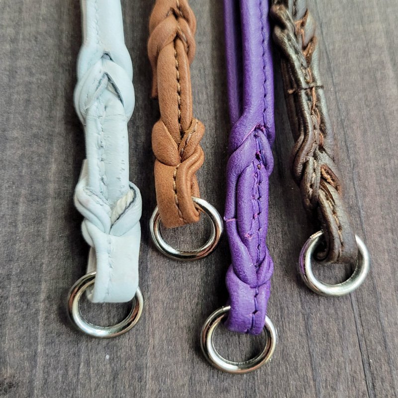 Deer Leather Choke / Slip Collar for Dogs — Paws and Tails